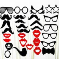 Wedding Props, Wedding Party Props- 13 Piece Set Of Photo Booth Props ...